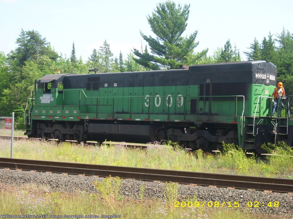 LS&I Engine # 3009 In The Yard